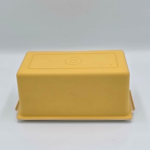 Tupperware | Kitchen | Tupperware Butter Dish Keeper Harvest Gold W ...